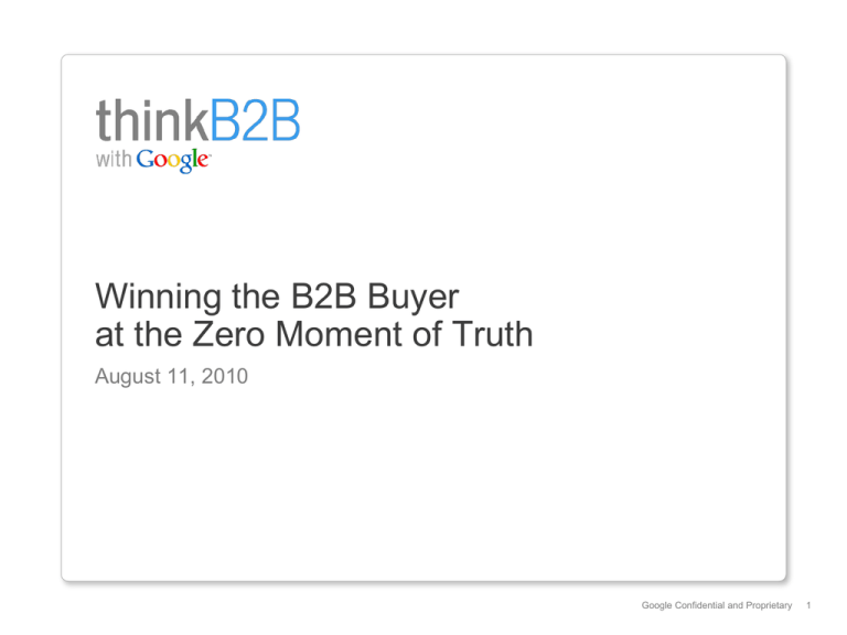 Sales Presentation Template
