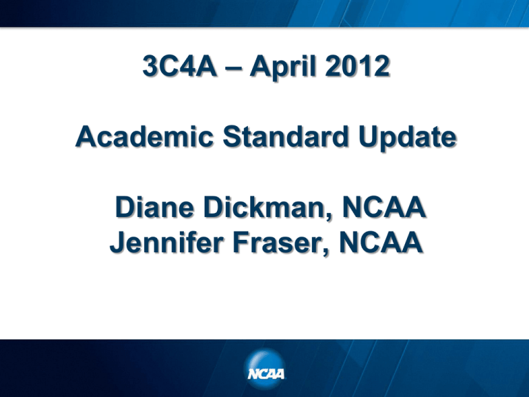 Division I Two Year College Transfer Standards Division I Two Year College Transfer Standards