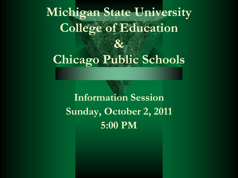 Chicago Public School Internship Presentation chicago-public-school-internship-presentation
