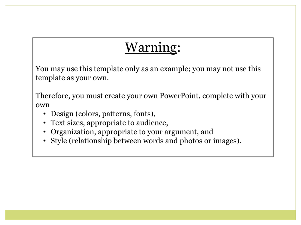 Senior Project Presentation PowerPoint Template