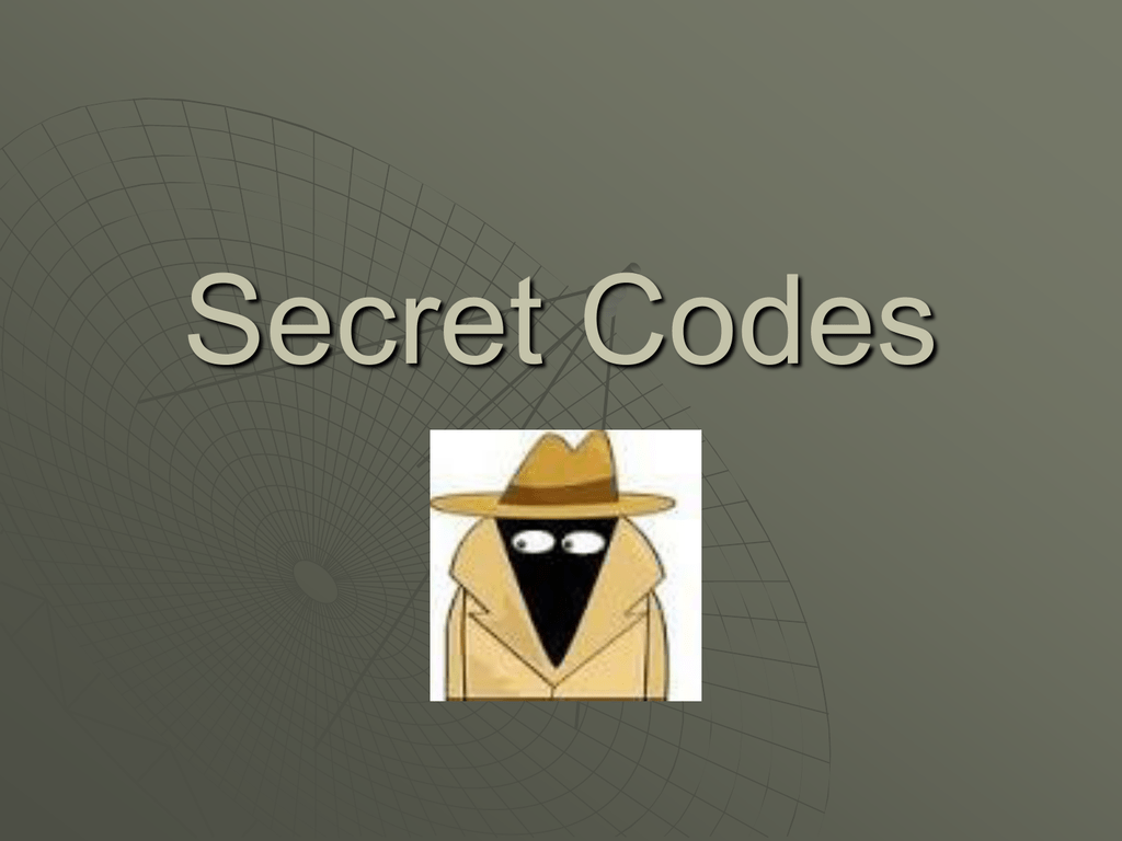 Secret Codes