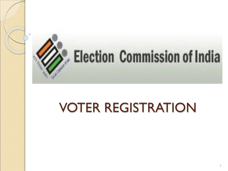 VOTER REGISTRATION
