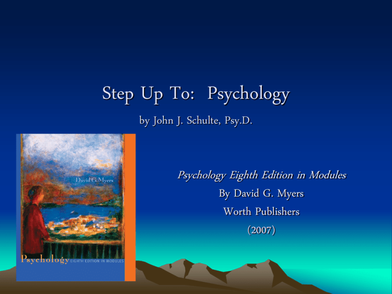 Step Up To Psychology