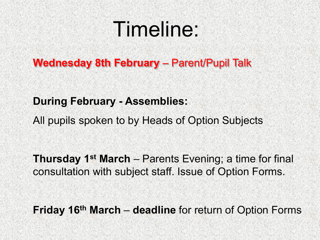 Year 9 GCSE Options Year 9 GCSE Options