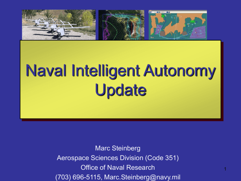 Code 30 Applications Quarterly Review