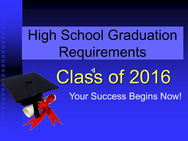 High School Graduation Requirements