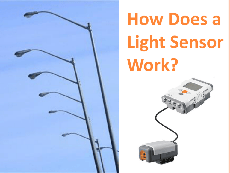 How Does A Light Sensor Work 