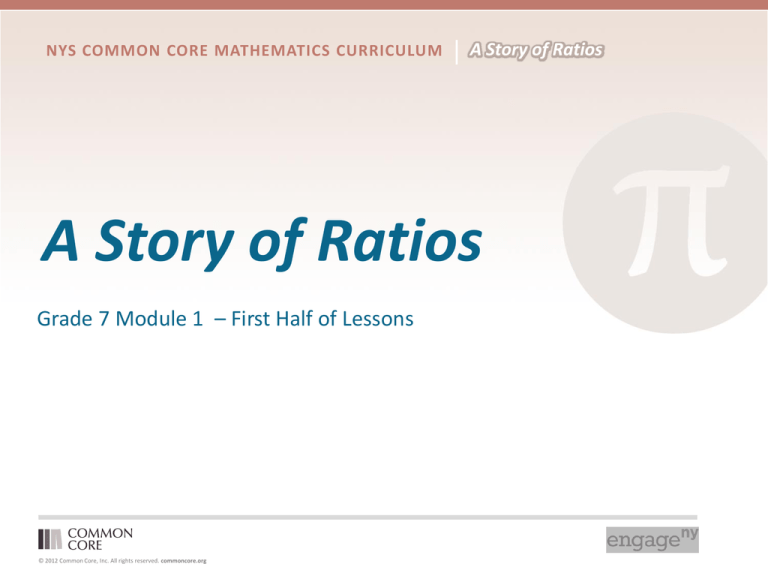 NYS COMMON CORE MATHEMATICS NYS COMMON CORE MATHEMATICS