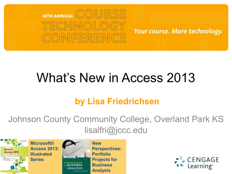 Whats New Access 2013 Friedrichsen