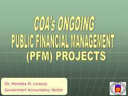 PPSAS - Association of Government Accountants of the Philippines