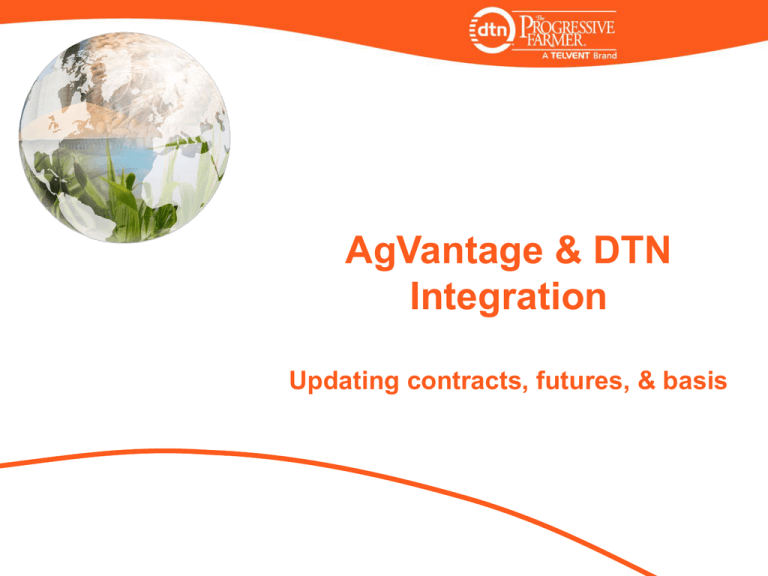 DTN Presentation DTN Presentation