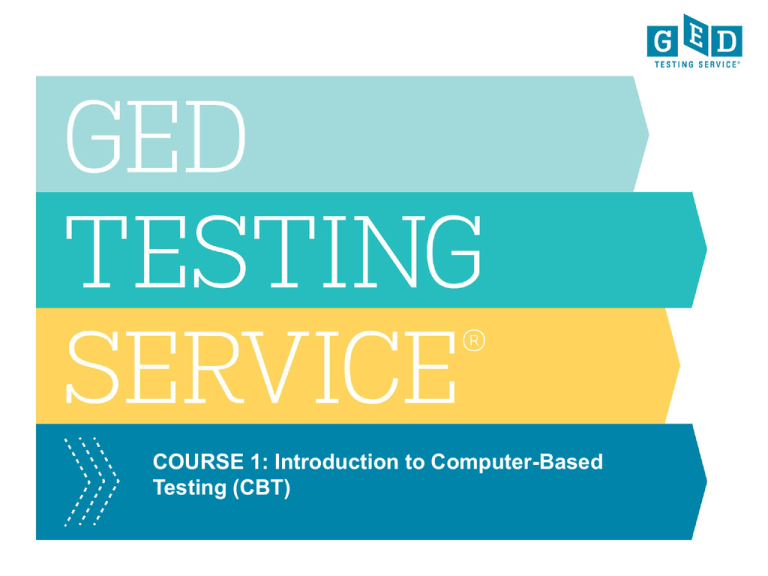 COURSE 1 Introduction To Computer