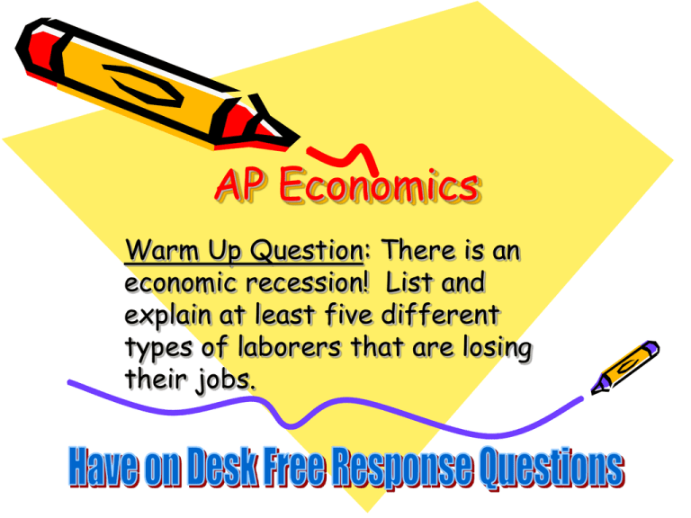 AP Economics AP Economics