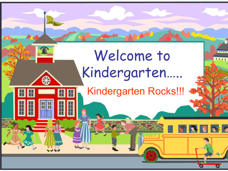 Mrs Baldree s Kindergarten Class
