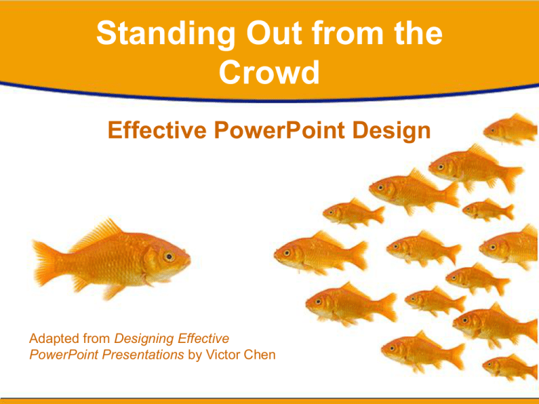Effective PowerPoint Design