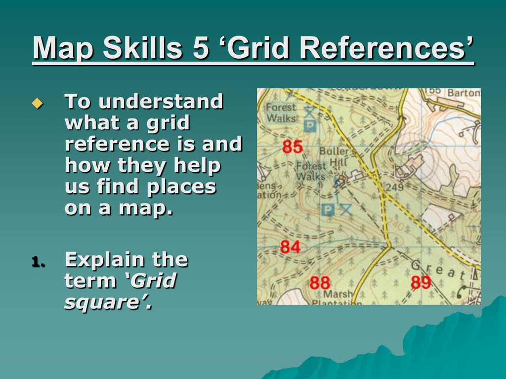  Grid References 