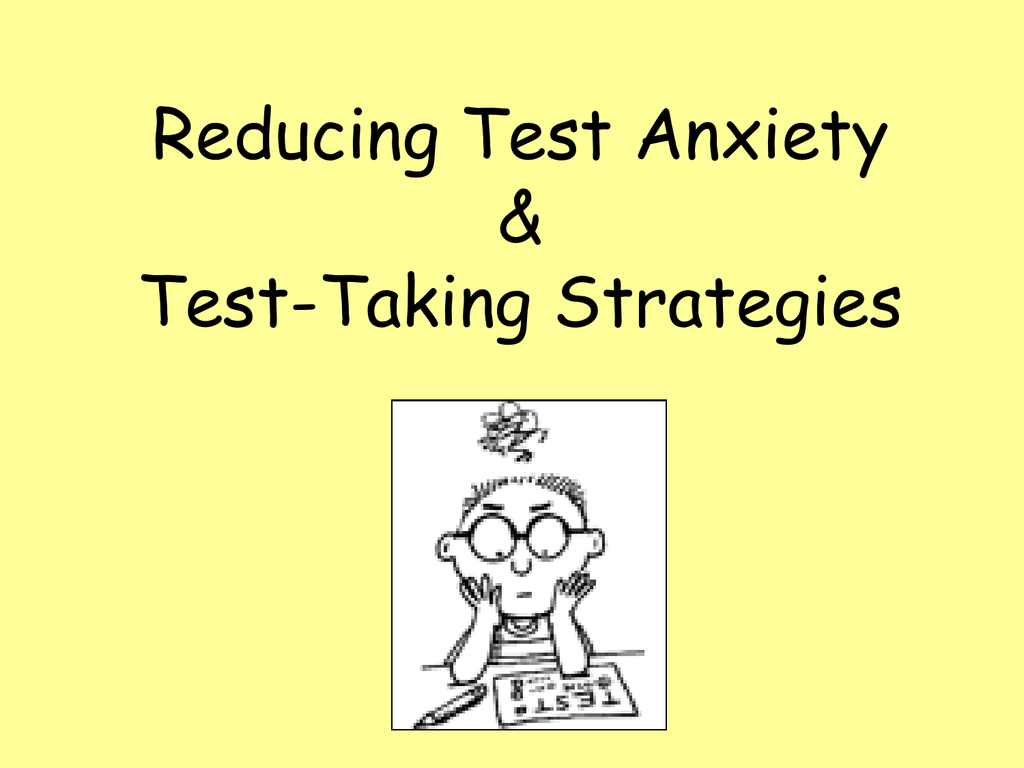 What Are The Different Types Of Test Anxiety