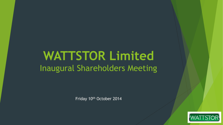 Shareholder s Meeting Agenda