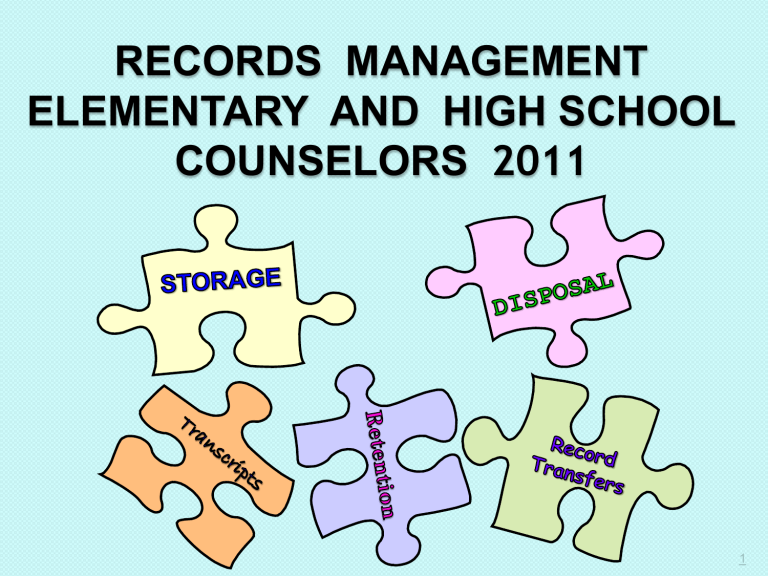 Records Management Presentation