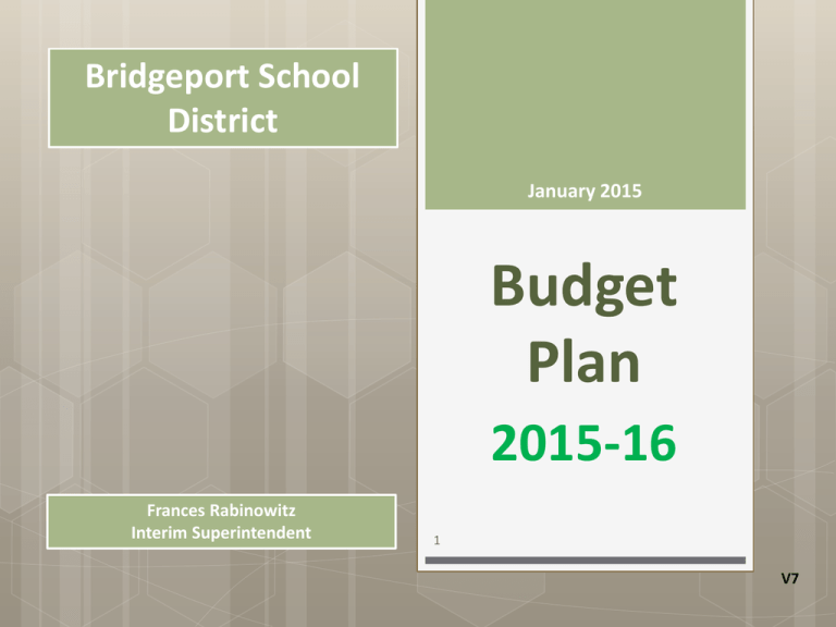 2015 2016 Budget Plan PowerPoint 2015-2016-budget-plan-powerpoint