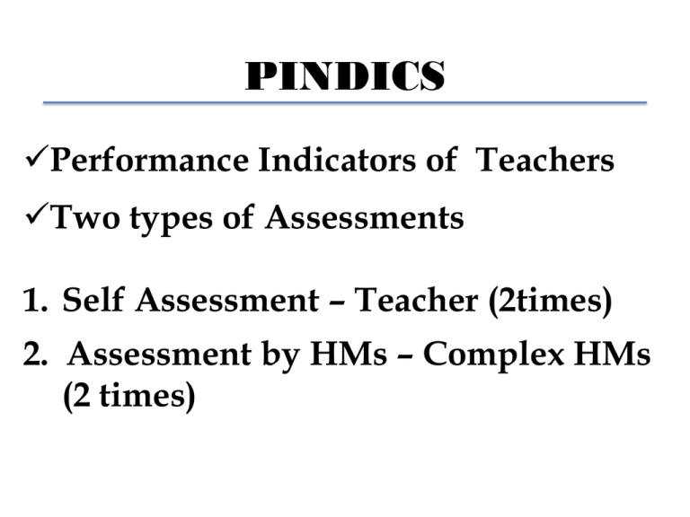 Performance Indicators