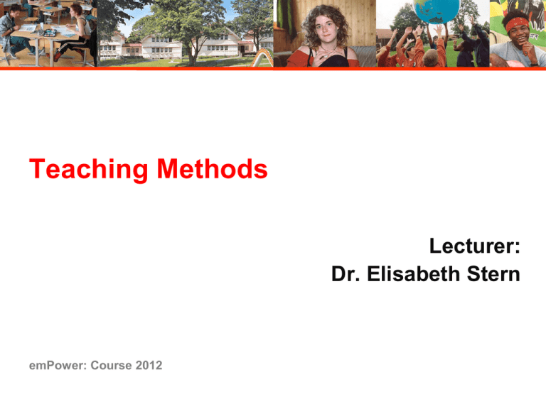 02 Teaching Methods 2012