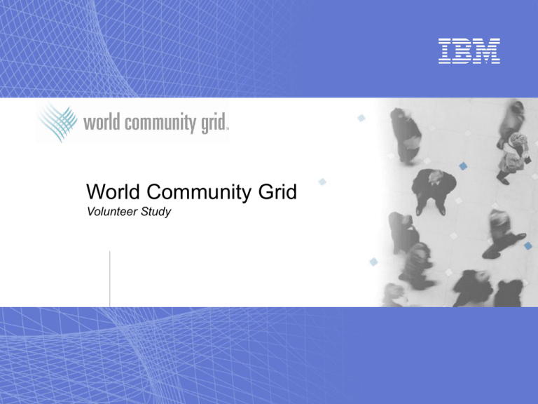 The World Community Grid
