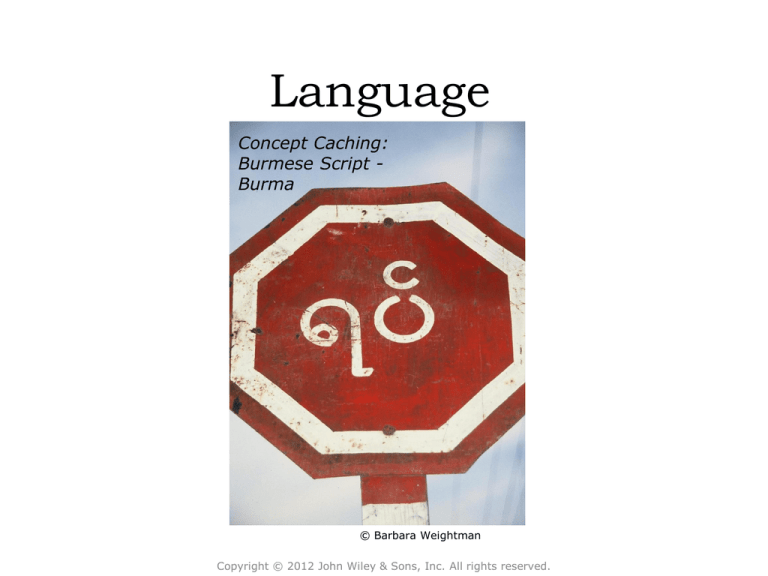 Language AP HUMAN GEOGRAPHY