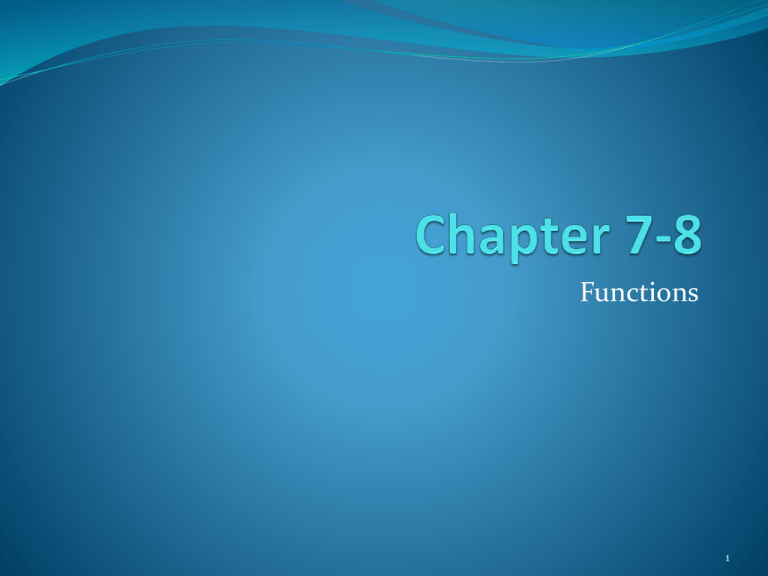 Chapter 7 8