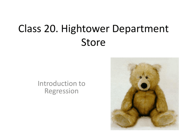 Class 21 Notes