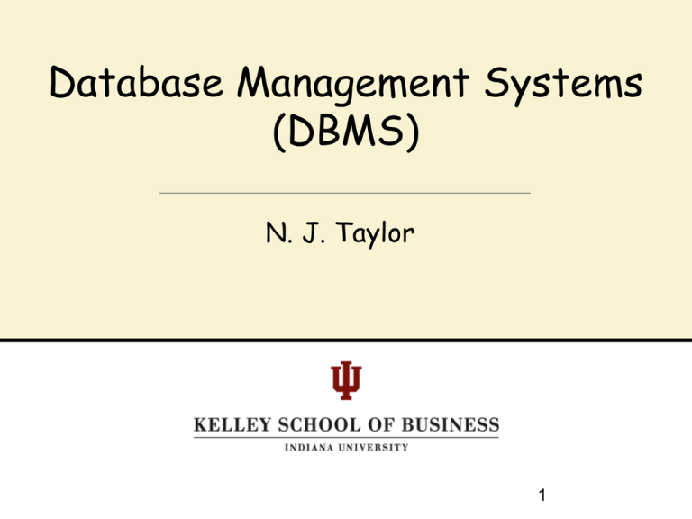 Database Managment Systems And Data Anamolies