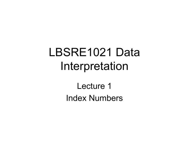 Price Index Banks And Markets