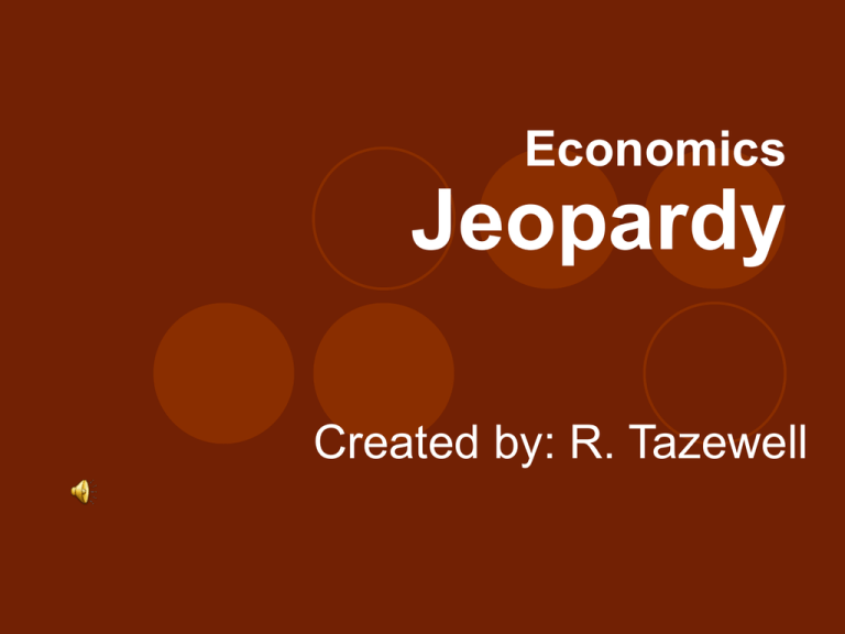 Interest Tax Percentages Jeopardy Game Interest Tax Percentages Jeopardy Game