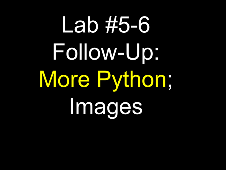 Python Conditionals Return Values And Lists