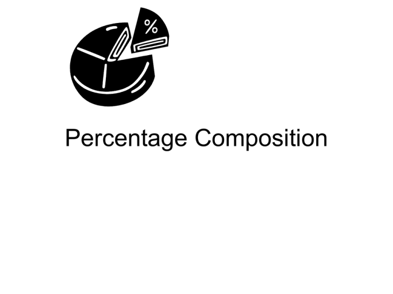 3 percentage composition