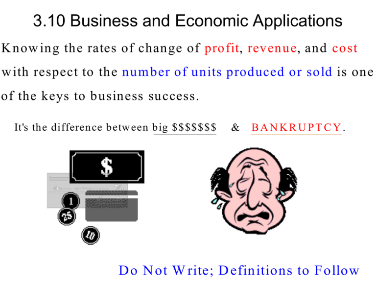 3 10 Business And Economic Applications 3 10 Business And Economic Applications