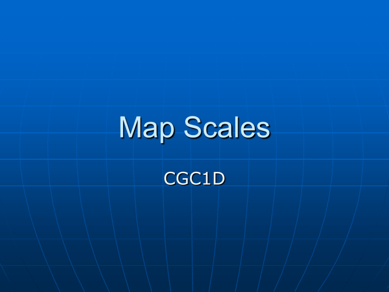 Map Scale