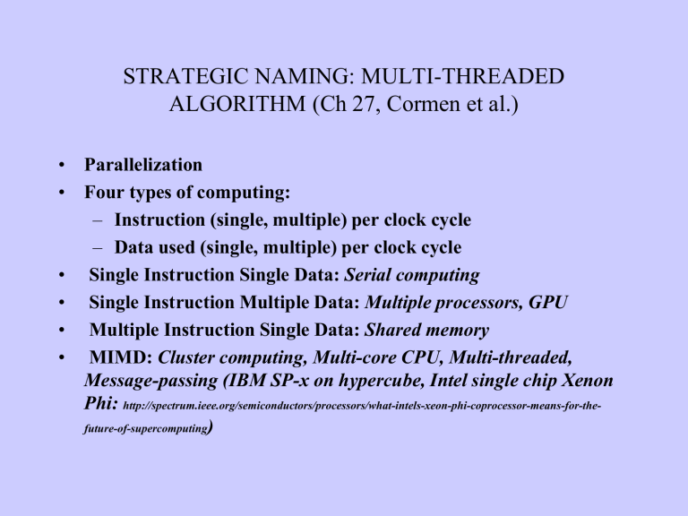 Parallel Programming