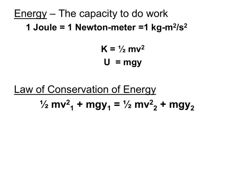 Energy