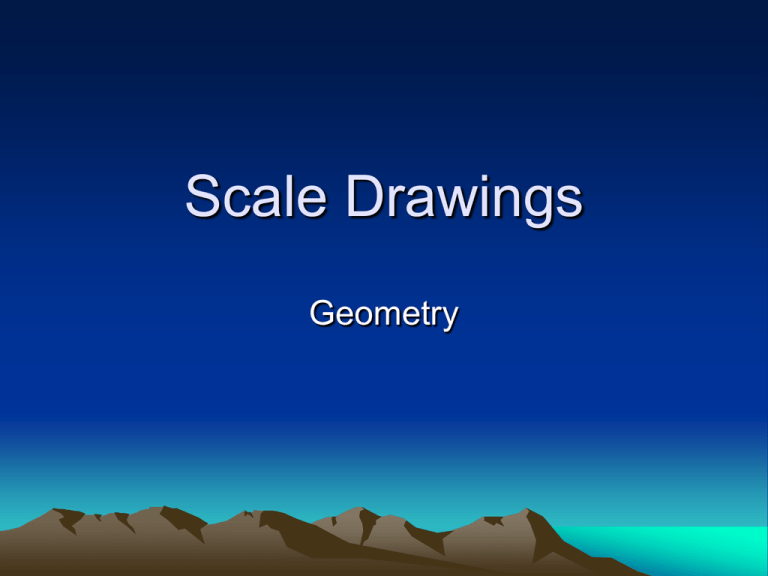 Scale Drawings