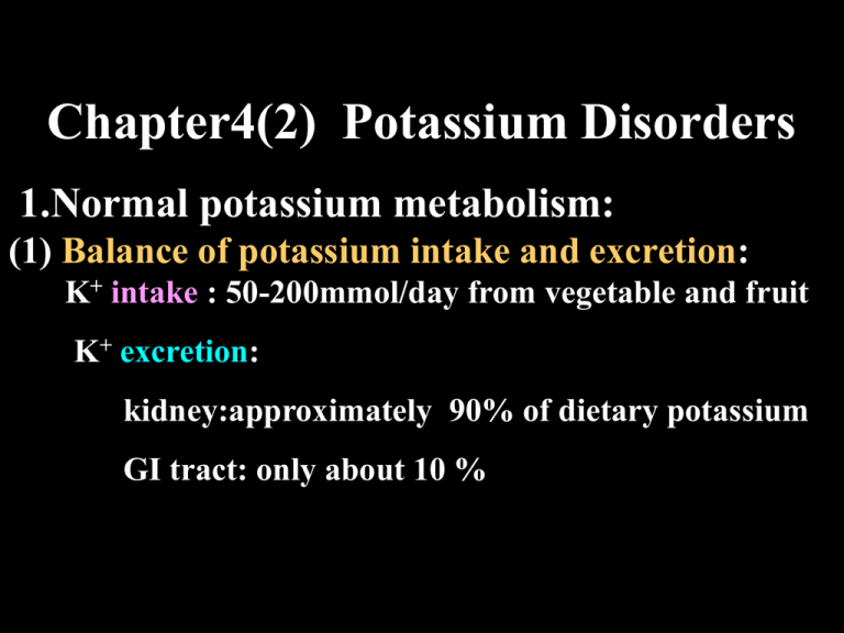 Serum Potassium 3 5 Mmol L
