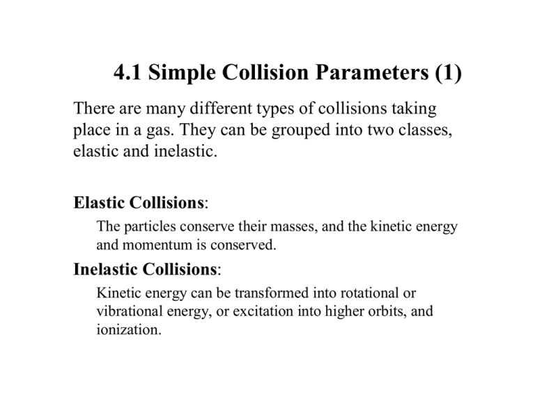 Collisions