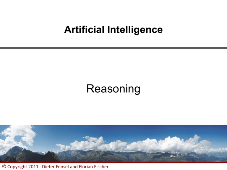 04 Artificial Intelligence Reasoning