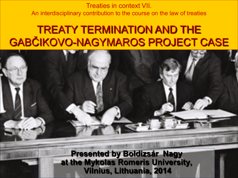 5. Rules on treaty termination and their application