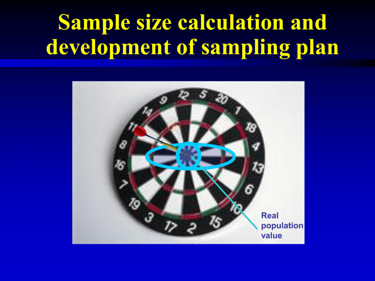 Calculating Sample Size