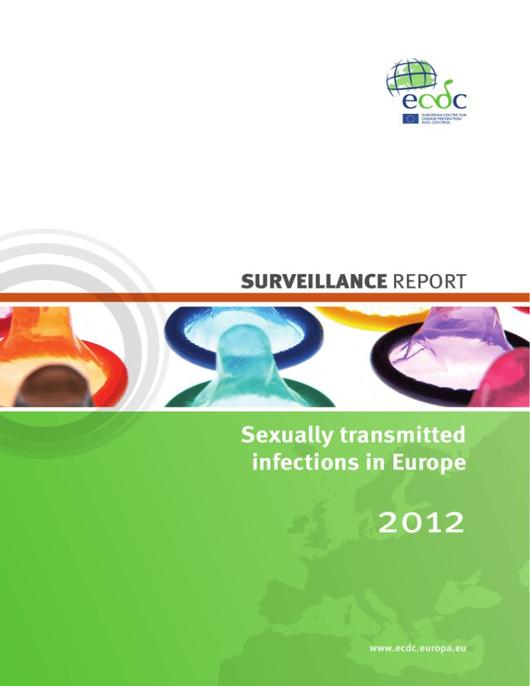Sexually Transmitted Infections In Europe 2012 Ecdc
