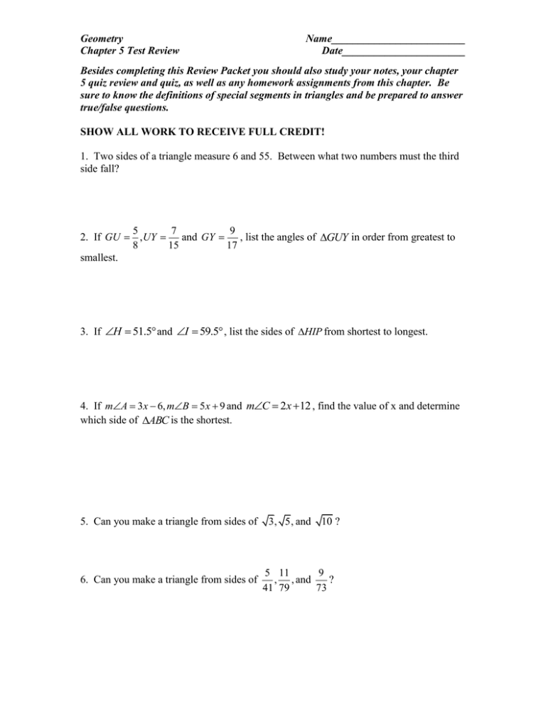 5 6 Notes Day 8 Test Review 5 6 Notes Day 8 Test Review