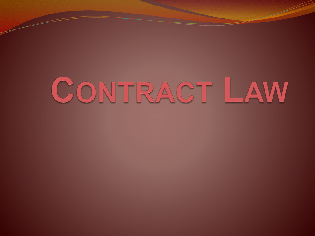 Contract Law