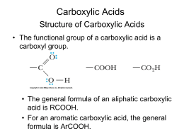Carboxylic Acids, Neutralization Equivalent