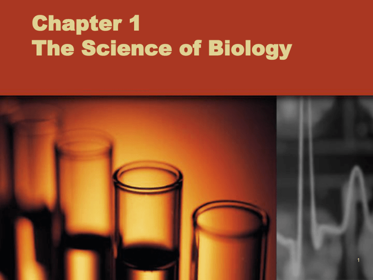Chapter 1 The Science Of Biology